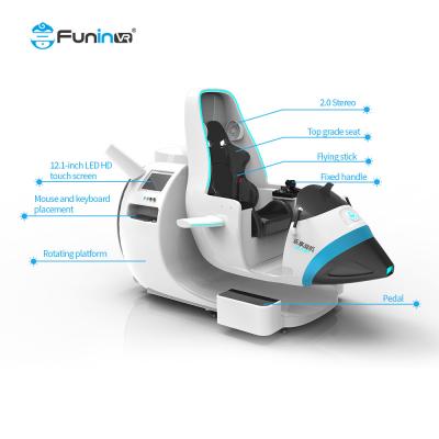 China Fiberglass HTC Vive 360 VR Simulator With Rated Load 100KG for sale