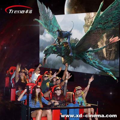 China 5D 7D Cinema 9D VR Simulator Funin 6-12 Seats 3DM Glasses Aluminum Alloy Metal Screen for sale