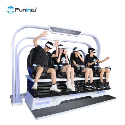 China Immersive 9D VR Cinema with 360° Motion Effects DeepoonE3 VR Glasses Realistic Temperature Effects for sale