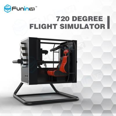 China Electrical Servo Style One Player Real Flying Game Machine For Amusement Park for sale