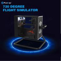 China 720° Virtual Reality Flight Simulator With Motion Control / Full-Digital Servo System for sale