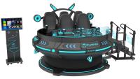 China Entertainment  55 Inch Screen 9D VR Chair AC220V 5 Seats for sale
