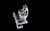 China 610kg Weight Capacity 9D VR Chair With Immersive VR Experience And Joystick Controller for sale