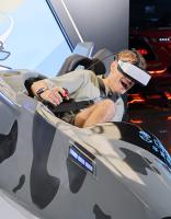China Take Your Flight Simulation To The Next Level With VR Flight Simulator Single-player 395kg Gamepad Controls for sale