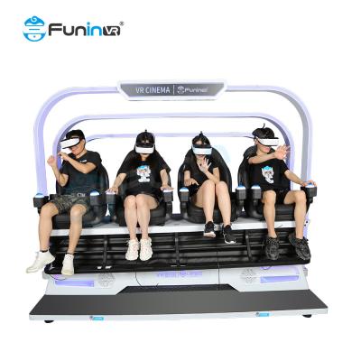 China Entertainment 9D Virtual Reality Simulator Single-Platform 1709*3250*2280mm for sale