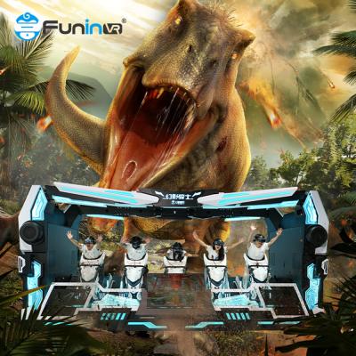 China Entertainment  9D VR Dragon Rider 5 Seats Simulator On Dynamic Extreme Theme Platform for sale