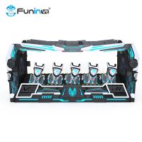 China Entertainment VR Amusement Park With Leg Sweep Effects And 3D Screen for sale
