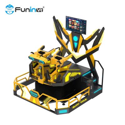 China Revolutionize Your Entertainment Center with Our 9D VR Simulator Steel Metal 360 Degree Rotation Double Seats for sale