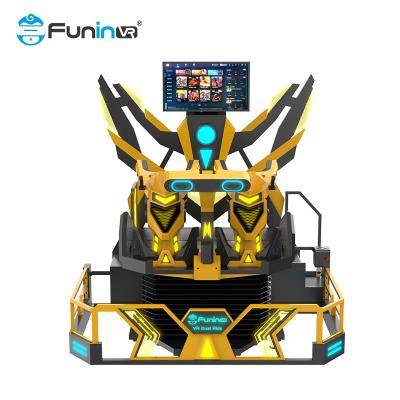 China Double Seats VR Amusement Park Equipment  Joystick Operated for sale