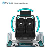 China Take Your VR Experience To The 360° VR Flight Simulator Multiple Player 9D VR  Simulator Chair for sale