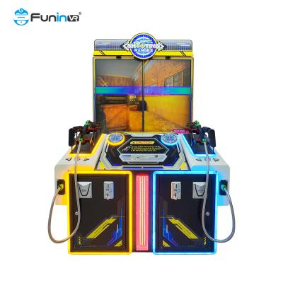 China Funin VR Dynamic Shooting Game Simulator with High-Traffic and HD Screen Shooter for sale