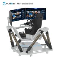 China Racing Car Simulator with Three Screen Unleash the Full Potential of Your Entertainment Space with Innovative 9D Virtual Reality Cinema for sale