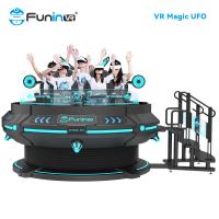 China Virtual Reality Motion Simulator 360° Spinning VR Arcade Machine Immersive VR Roller Coaster Games for sale
