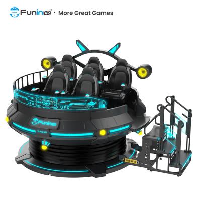 China 5 Seats 9D Virtual Reality Simulator 360° Spinning VR Game Machine Immersive VR Games for sale