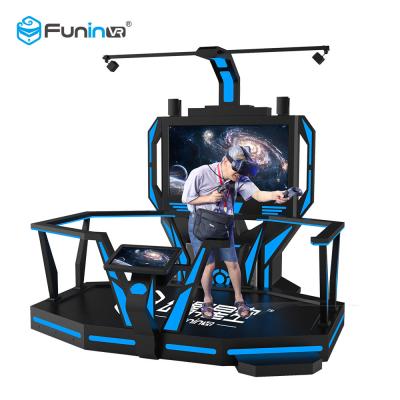 China 9D VR Space Walk Virtual Reality Platform Simulator With 55 Inch HD Displayer for sale