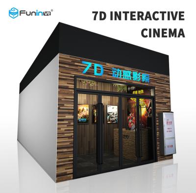China Multiplayer Fights Shooting Games 9D Cinema Simulator Rider Metal Screen 110V/220V for sale