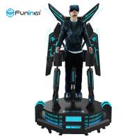 China 1 Player 9D Virtual Reality Simulator Flight Amusement Park Equipment Rides for sale