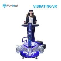 China Indoor Amusement 9D Virtual Reality Simulator Coin Operated Black Color for sale