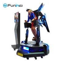 China Eagle Flight VR 9D Game Simulator Adult Rides For Amusement Park Black Color for sale