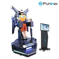 China Virtual Reality Platform 360 Degree Flight Simulator Amusement Train Rides for sale