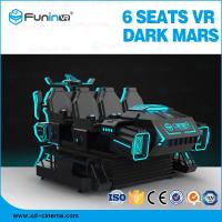 China 360 Rotation 9D Virtual Reality Simulator 6 Seats For Theme Park for sale
