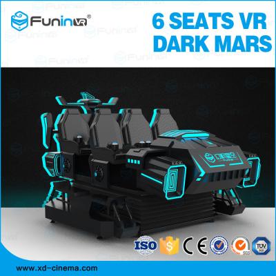 China 360 Rotation 9D Virtual Reality Simulator 6 Seats For Theme Park for sale