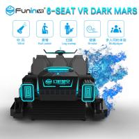 China Attractive 9D Virtual Reality Simulator , 6 Seater VR Cinema Theater Tank Shape for sale