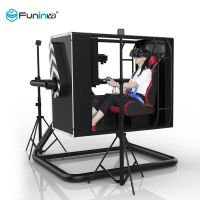 China 720 Degree 9D Virtual Reality Flight Simulator With 3 Glasses Headset for sale