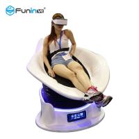 China Adults 9D Virtual Reality Simulator Slide Simple Interface White Color for sale