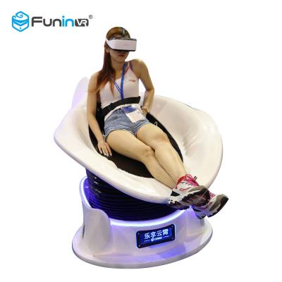 China Adults 9D Virtual Reality Simulator Slide Simple Interface White Color for sale
