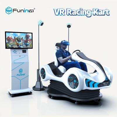 China 220 V 400KG 9D VR 0.7KW Simulator Racing Games Karting Car For Children for sale