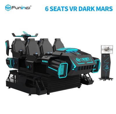 China Zhuoyuan Amusement Ride 9D Vr Games Electric Motion Cinema 6 Seats Vr Simulator for sale