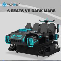 China Stable 9D VR Cinema Driving Car Game Machine 9D 6 Players Amusement Park Rides for sale