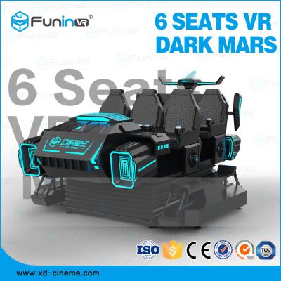 China VR Dark Mar Cinema Theater Virtual Reality Simulator Six Seats 1 Year  Warranty for sale
