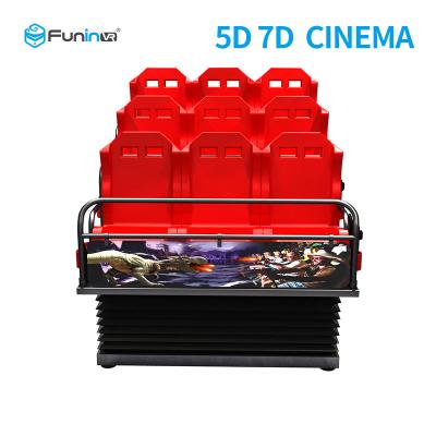 China Robot 9D Virtual Reality Simulator 6-12 Seats Arcade Game Cinema for sale