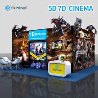 China TUV 9D Virtual Reality Simulator / 5D VR Cinema For Amusement Park for sale