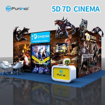 China TUV 9D Virtual Reality Simulator / 5D VR Cinema For Amusement Park for sale