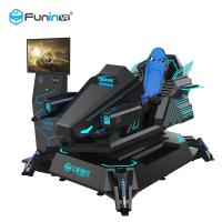 China Single Player Dynamic 9D Virtual Reality Simulator Arcade Racing Car Game Machine for sale