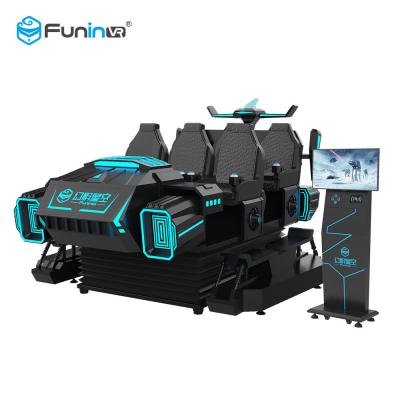 China FuninVR-Hot selling Arcade  6 seats VR dark mar  3.8KW Virtual Reality Experience For Amusement Park for sale