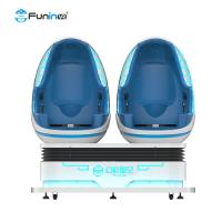 China Sheet Metal 2 Seats Flying Simulator 9d VR Egg for sale