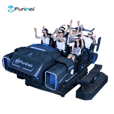 China 7*24Hrs online service  6 Seats Dark Mar 9D VR Simulator Cinema for sale