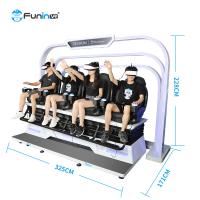 China vr racing chair 9D VR Cinema 4 Seats Dynamic Effects 12 Months Warranty for sale