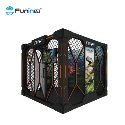 China Rated load  600kg 9D VR Arcade Machine 4 Player VR Shooting Game Simulator for sale