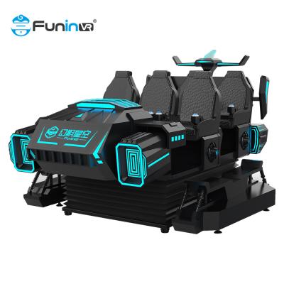 China 9D Virtual Reality 6 Seats VR dark mars Cinema Simulator Game Machine for sale