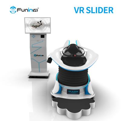 China virtual reality atractions 9d rotation vr simulator slider vr for sale