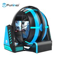 China Shrill Screaming Experience Space-time Shuttle Full Rotation Cockpit Game Machine Flight Simulator 9d VR for sale