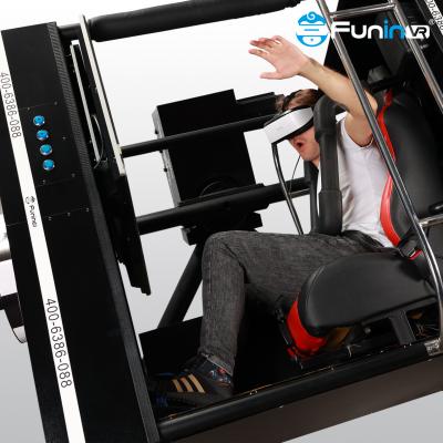 China Most Screaming 360 / 720 Degree Flight Simulator 9D Cinema Virtual Reality Motion Chair for sale