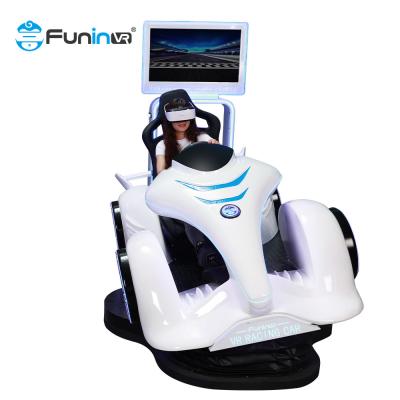 China FuninVR 9d arcade game machine VR Racing car VR Mario kart Simulator  with white for sale