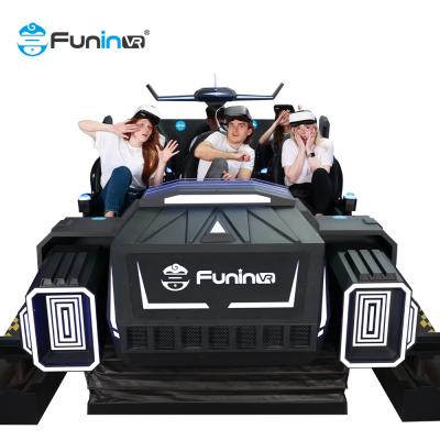 China 9D Virtual Reality 6 Seats VR dark mars Cinema Simulator 9D VR for amusement park for sale