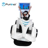 China Fiberglass 220V Racing 9D Virtual Reality Simulator 400kg Vr Arcade Machine for sale